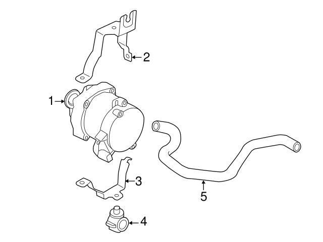 Genuine VW/Audi 8K0965569 Auxiliary Water Pump - Audi | AU8K0965569