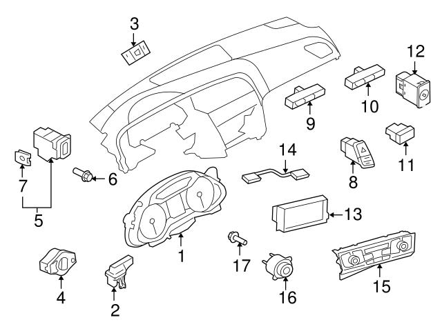 Genuine VW/Audi 8K0971086B HVAC System Wiring Harness - Audi | AU8K0971086B