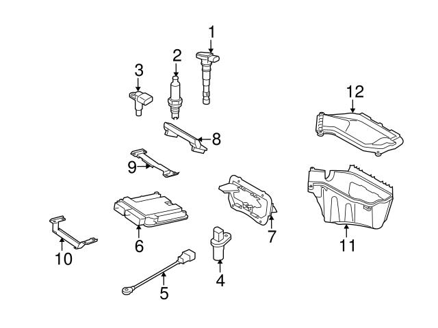 Genuine VW/Audi 8K1907613C Air Cleaner Cover; Upper Outer - Audi ...