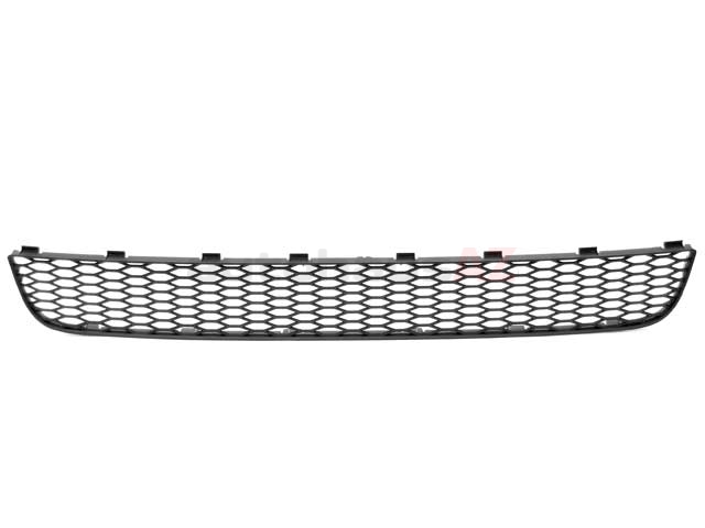 Genuine Audi 8N0807683A3FZ Bumper Cover Grille; Front Center - Audi