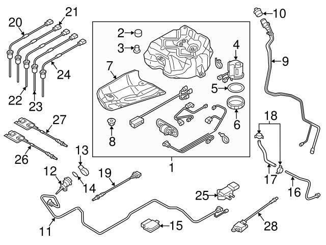 Genuine VW/Audi 8R0906261A Diesel Exhaust Particulate Sensor - Audi ...