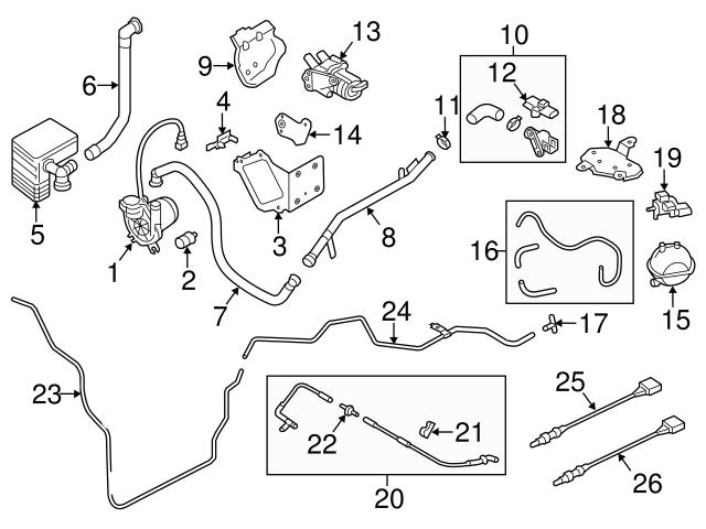 Genuine VW/Audi 8R0906262D Oxygen Sensor - Audi | AU8R0906262D
