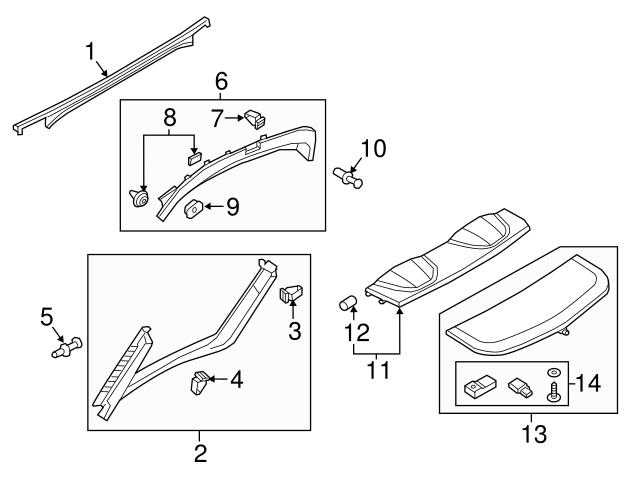 Genuine VW/Audi 8S8867771CN70 Cargo Cover - Audi | 8S8867771AN70 ...