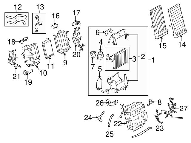 Genuine VW/Audi 8T0820679A A/C Expansion Valve Gasket - Audi ...