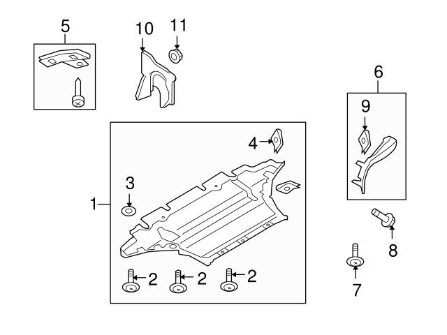 Genuine VW/Audi 8T0853887K Spoiler; Left - Audi | AU8T0853887K
