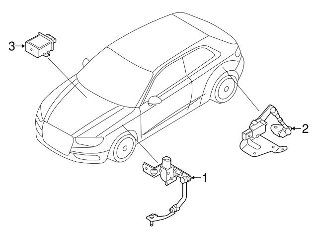Genuine VW/Audi 8V0907357A Engine Control Module - Audi | AU8V0907357A