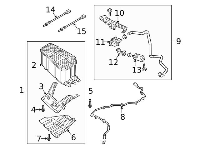 Genuine VW/Audi 8W0906265AB Oxygen Sensor - Audi | AU8W0906265AB