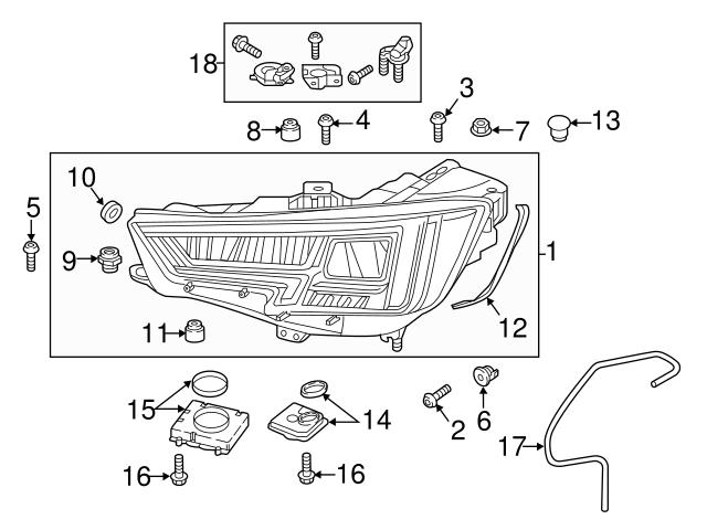 Genuine VW/Audi 8W0998121 Headlight Restoration Kit; Left - Audi ...