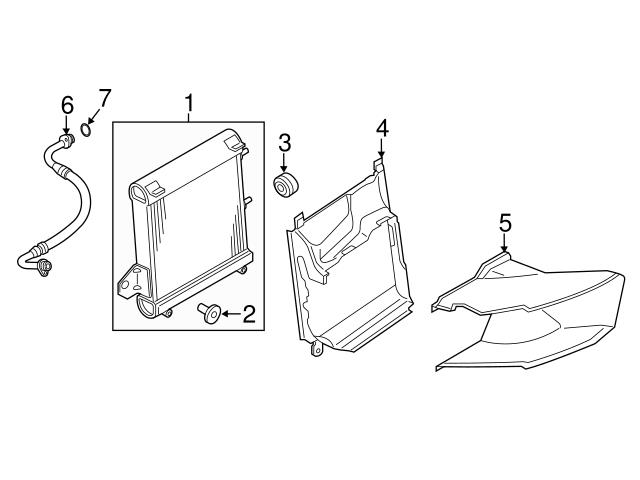 Genuine VW/Audi N91044502 Oil Cooler Line O-Ring - Audi | AUN91044502