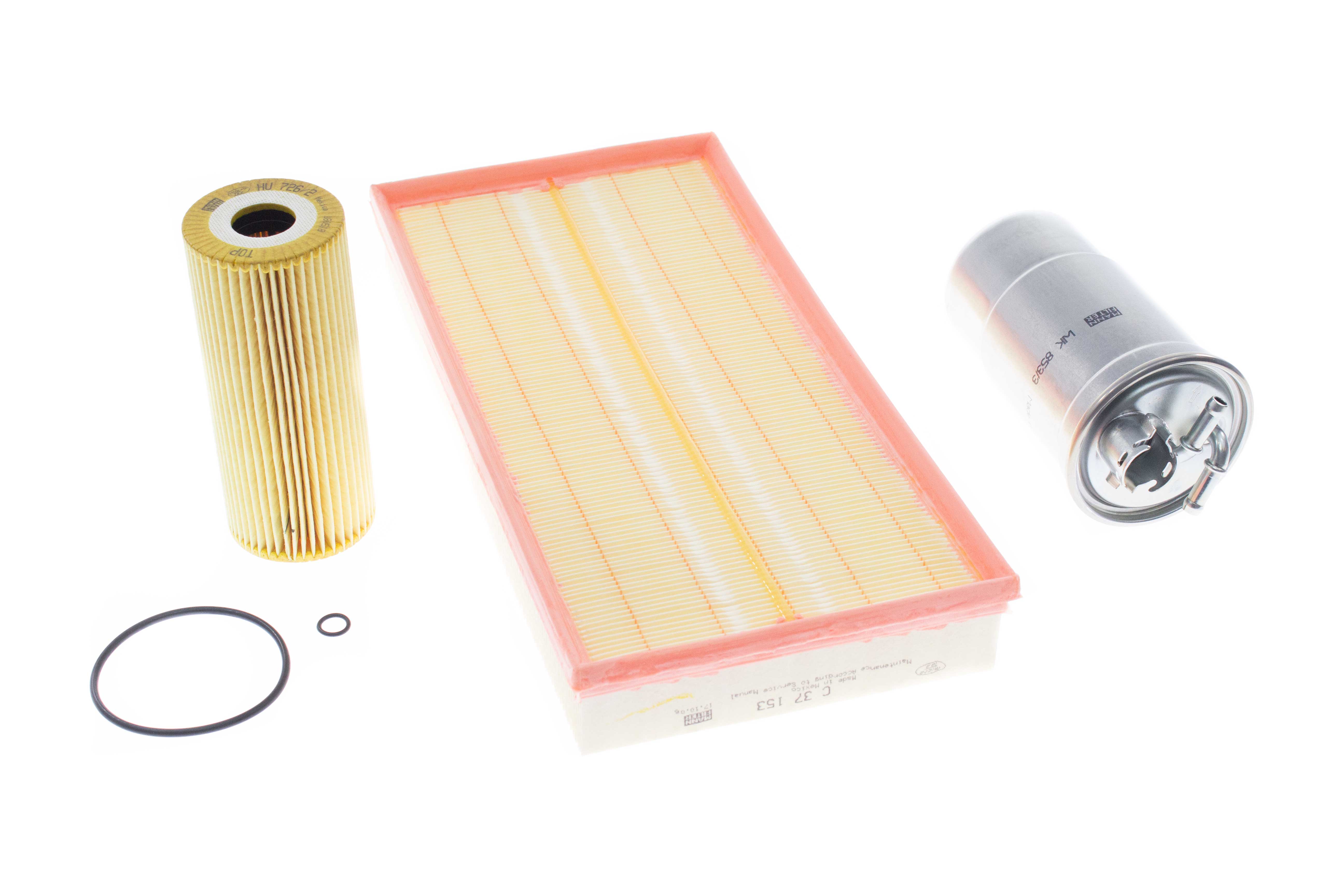 AAZ Preferred VWDSLFLTRKIT Oil Filter Kit; With Oil, Fuel and Air ...