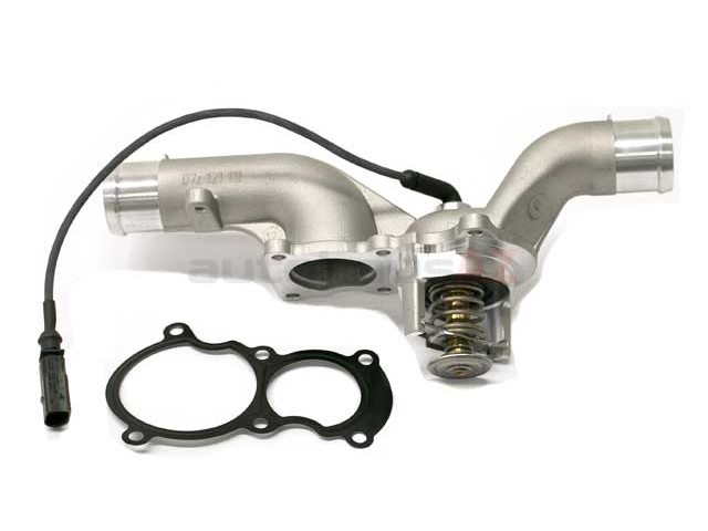 Wahler 07Z121111, 4572105D Thermostat; Assembly with Housing; 105C - VW