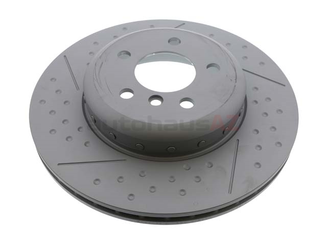 Zimmermann Formula F 34206797600, 150292032 Disc Brake Rotor; Rear - BMW