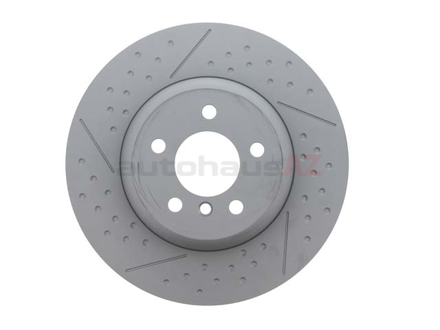 Zimmermann Formula F 34206797600, 150292032 Disc Brake Rotor; Rear - BMW