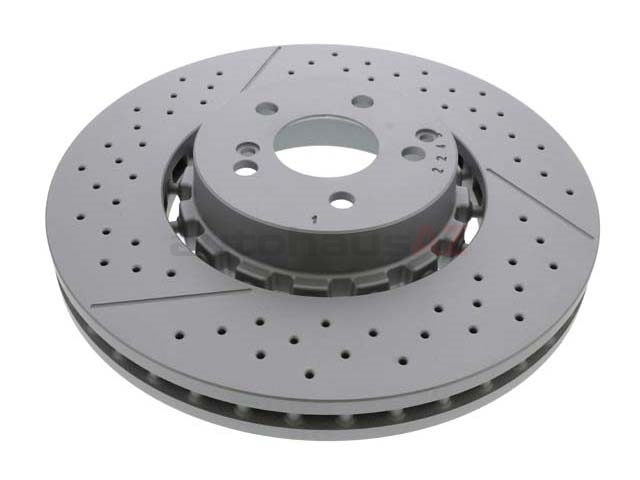 Zimmermann Formula Z 2124210512, 400550370 Disc Brake Rotor; Front ...