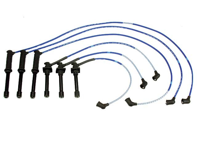 NGK ZE28, 8158 Spark Plug Wire Set - Mazda