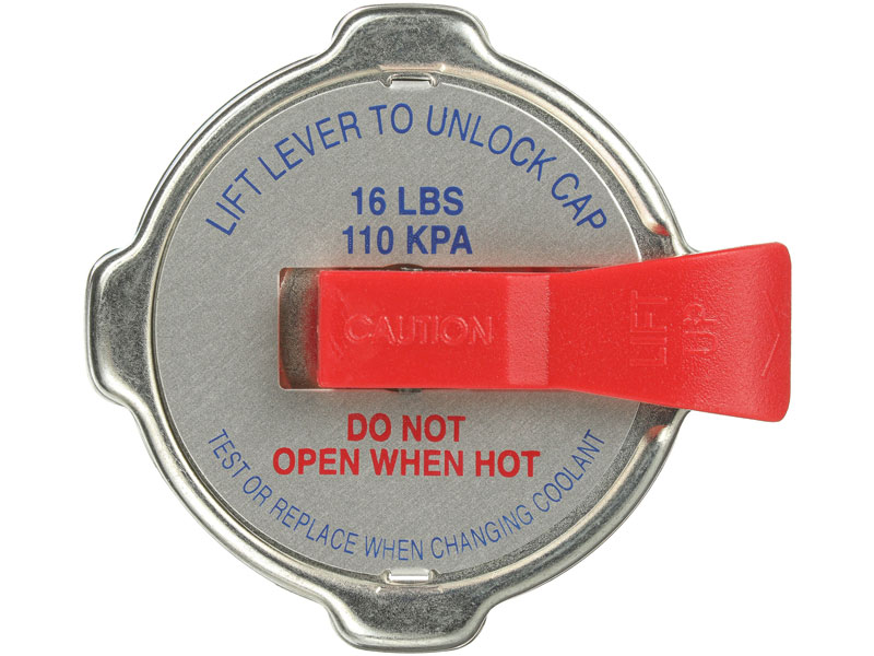 Gates 31518 Radiator Cap/Expansion Tank Cap; Safety Release Radiator Cap