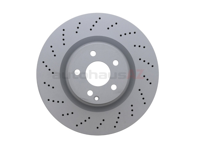 Zimmermann Coat Z 000421151207, 400550220 Disc Brake Rotor; Front ...