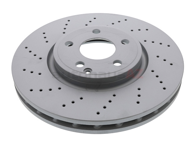 Zimmermann Coat Z 000421181207, 400367620 Disc Brake Rotor; Front ...