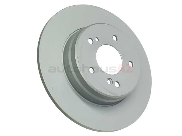 Zimmermann Coat Z 124423111264, 400143720 Disc Brake Rotor; Rear; Solid ...