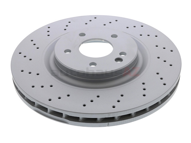 Zimmermann Coat Z 129421231264, 400363020 Disc Brake Rotor; Front ...