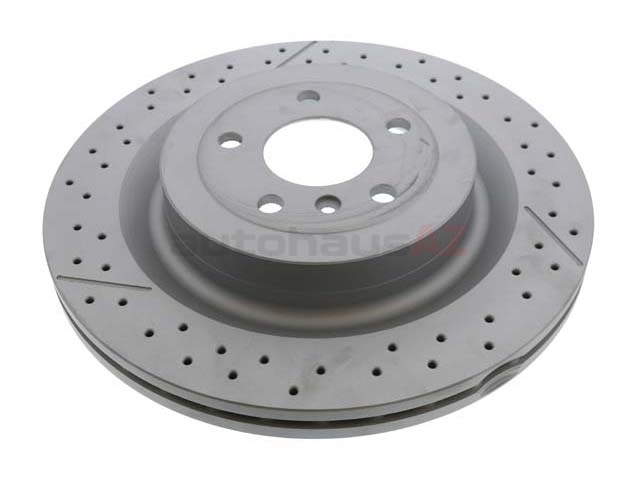 Zimmermann Coat Z 1664230512, 400369920 Disc Brake Rotor; Rear; Vented ...