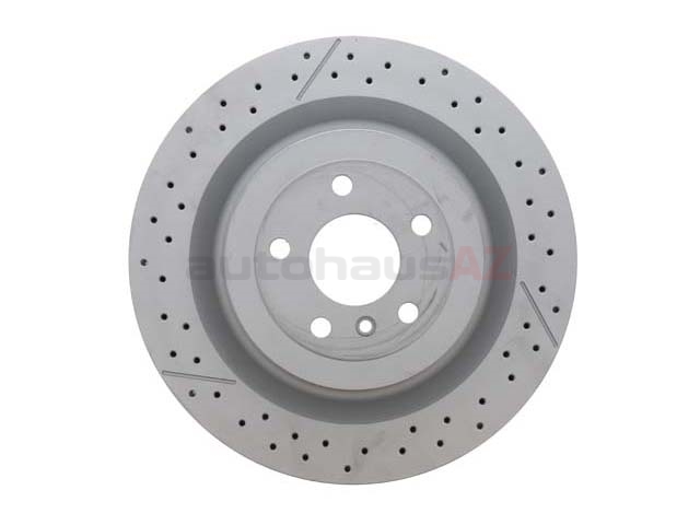 Zimmermann Coat Z 1664230512, 400369920 Disc Brake Rotor; Rear; Vented ...
