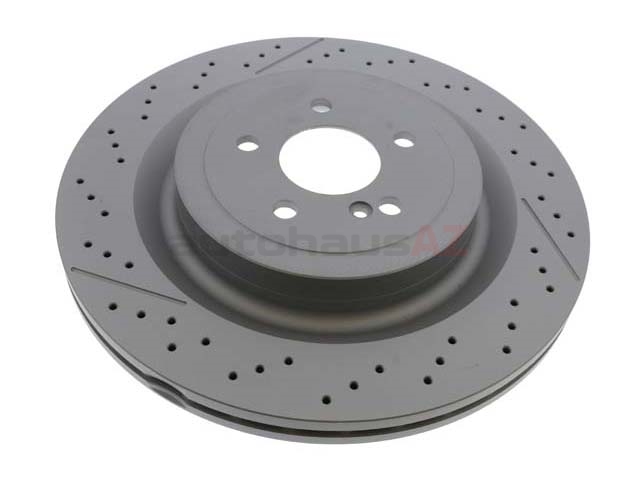 Zimmermann Coat Z 2314230212, 400553420 Disc Brake Rotor; Rear ...