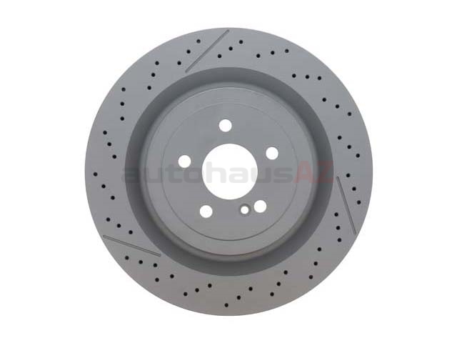 Zimmermann Coat Z 2314230212, 400553420 Disc Brake Rotor; Rear ...