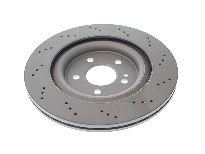Zimmermann Coat Z 2474230400, 400555020 Disc Brake Rotor; Rear - Mercedes