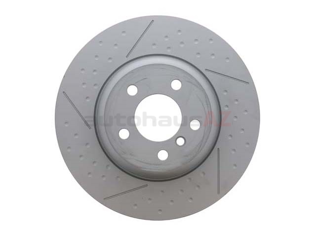 Zimmermann Coat Z 34206797600, 150292020 Disc Brake Rotor; Rear - BMW