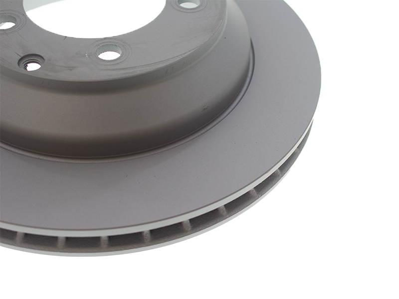 Zimmermann Coat Z 9Y0615601A, 460452320 Disc Brake Rotor; Rear - Porsche