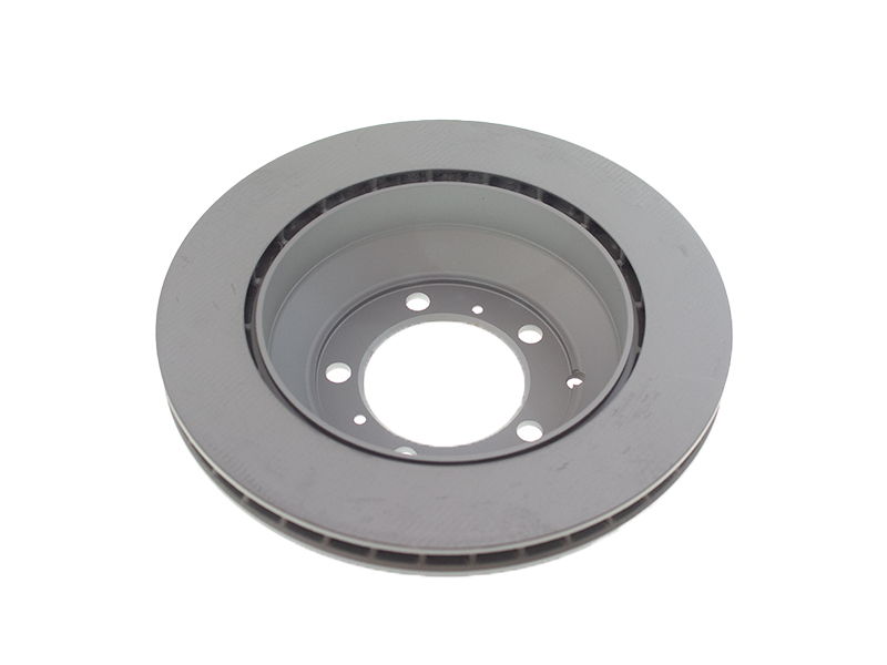 Zimmermann Coat Z 9Y0615601A, 460452320 Disc Brake Rotor; Rear - Porsche